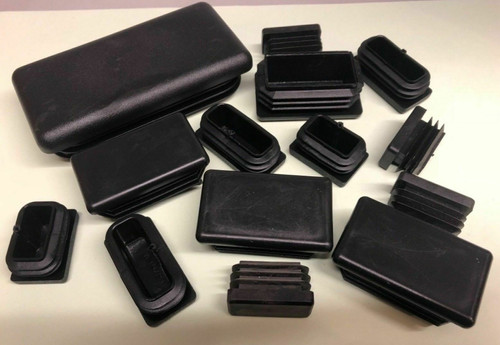 Assorted, Black, Rectangular, Ribbed, Hole Bungs, Plastic Inserts ...