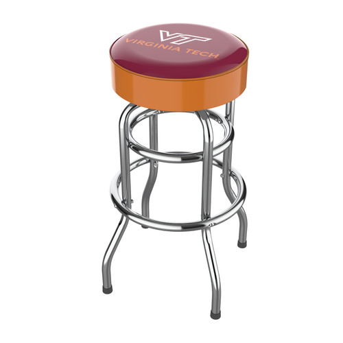 Virginia Tech Chrome Bar Stool | HB Home