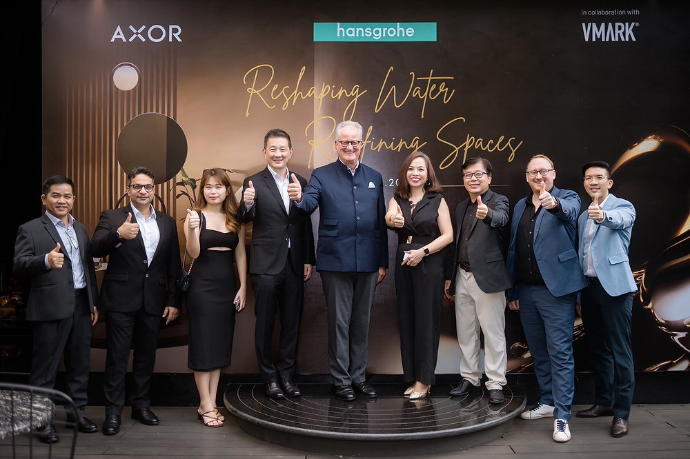 VMARK | AXOR | HANSGROHE proudly present the VIP Party Event "RESHAPING WATER . REDEFINING SPACES."