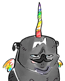 pugicorn coloring pages