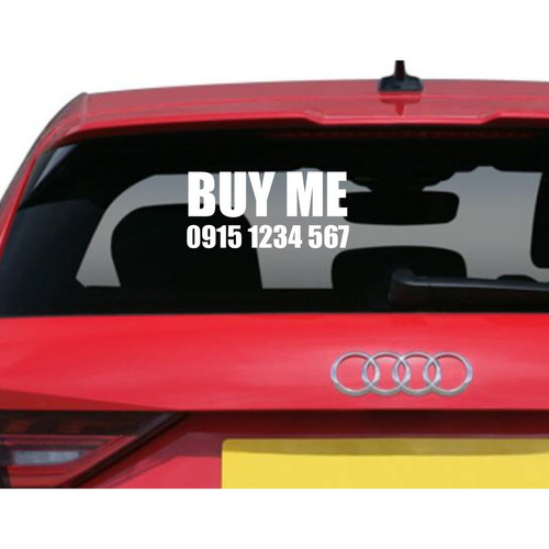 Car For Sale Decal | Solutions Giant