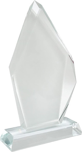 Custom Printed Crystal Awards Plaque | Solutions Giant