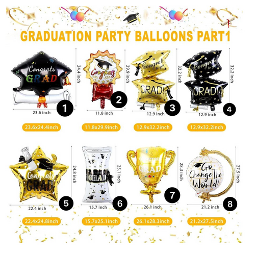 Graduation Balloons | Solutions Giant