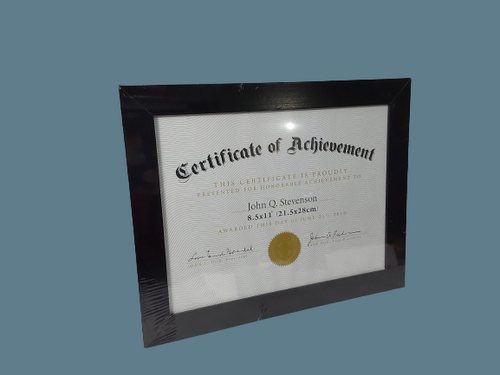 Certificate of Achievement Frame | Solutions Giant