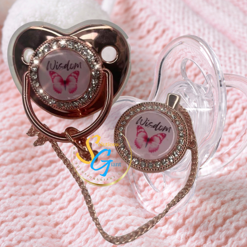 Personalized Baby Pacifier Set | Solutions Giant