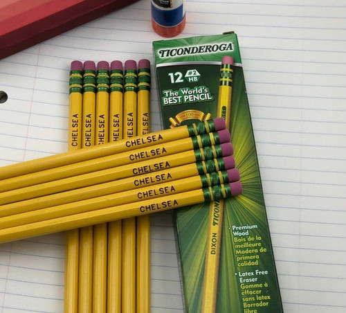 Pack of 12 Pencils Engraved | Solutions Giant