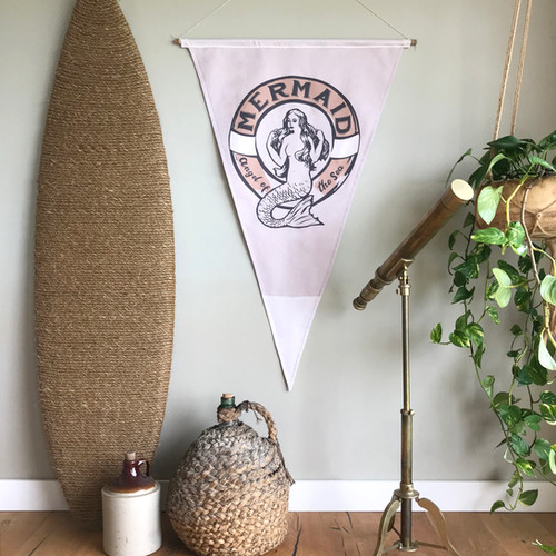 Mermaid Pennant | Merchants of the Sea