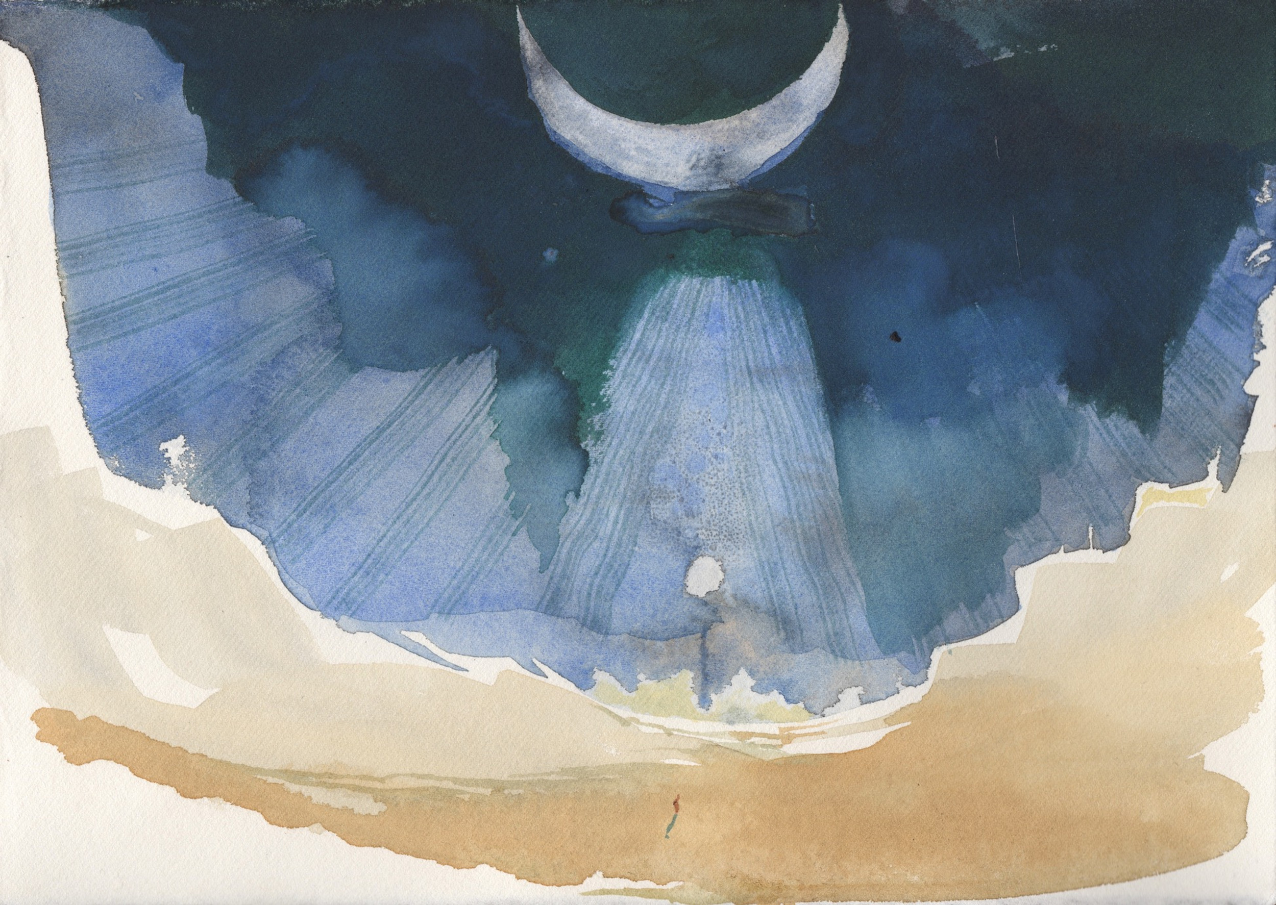 Ink drawings and paintings by David Begley