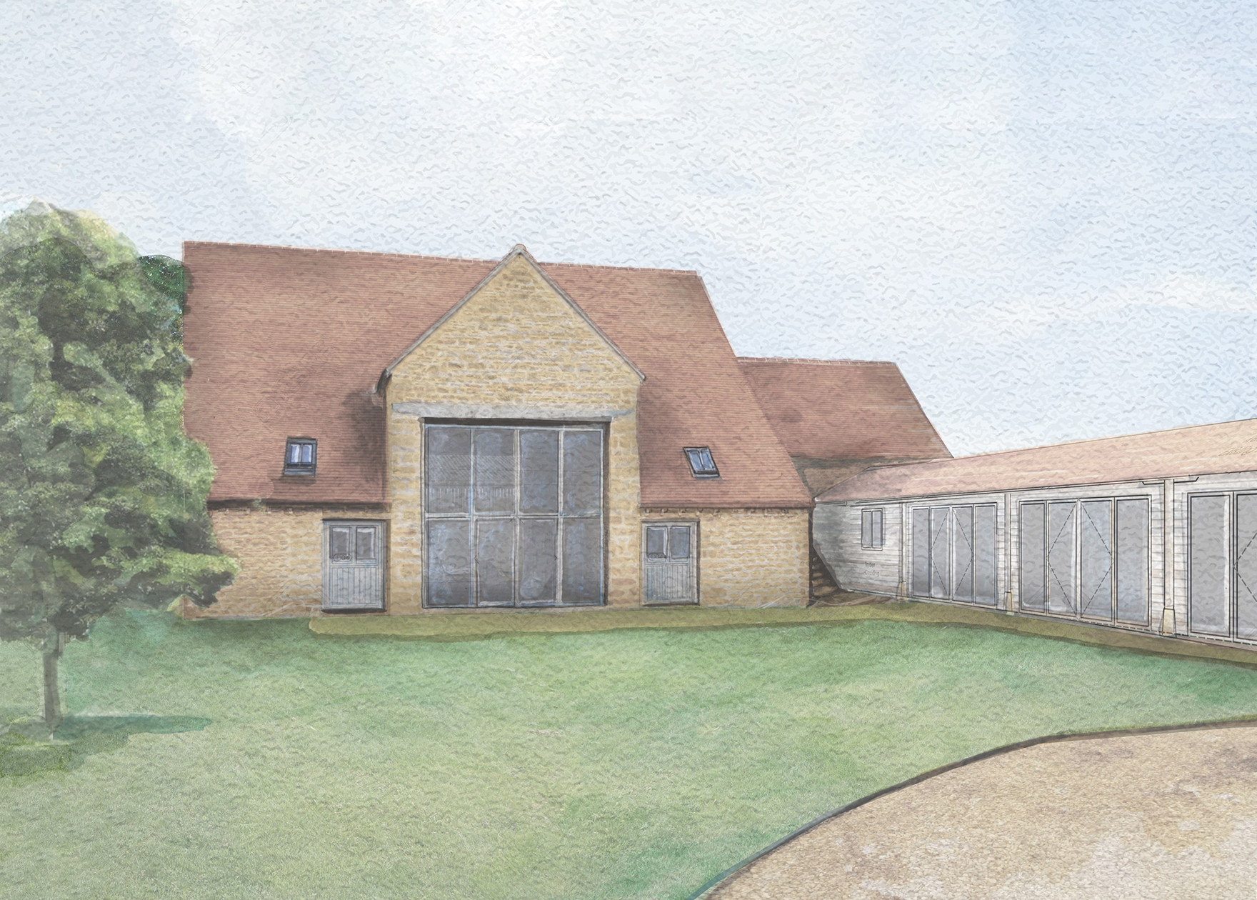 Shedden’s Barn, Gloucestershire | Corylus Ltd.