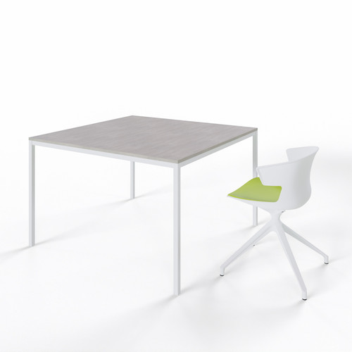 Minimal Concreto Square Meeting Table - Krone Contract - Office ...