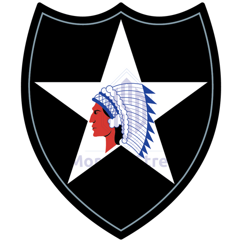 2nd Infantry Division Decal | morganstreetdesign