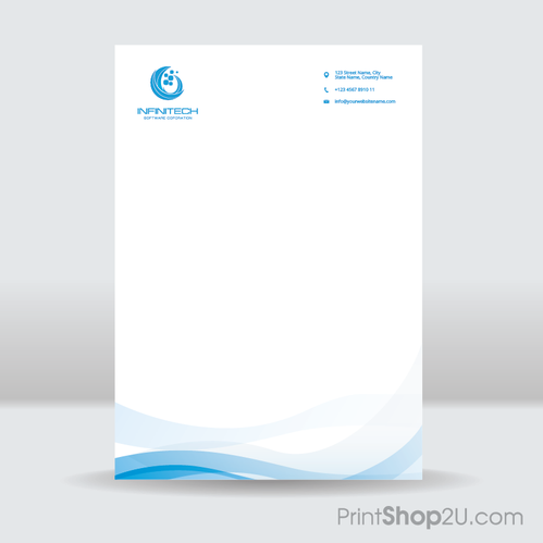 Offset Print Letterhead (above 300pcs) | PrintShop2U.com