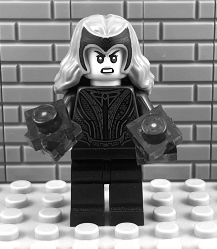 LEGO Marvel MCU Scarlet Witch Evil Wanda Minifigure | Memphis Emporium