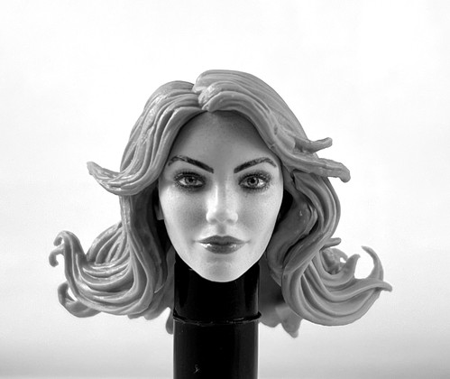 Marvel Legends Vertigo Villain Female Head 1/12 Scale Figure Custom ...