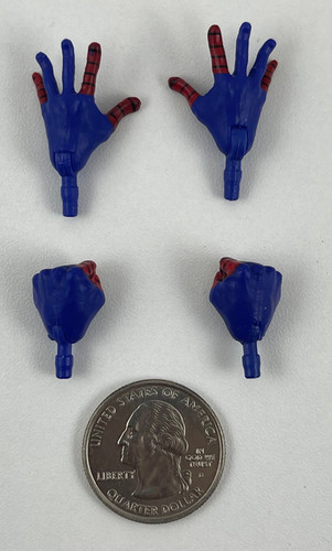 Marvel Legends Ben Reilly Spider-Man Hands Set 1/12 Figure Custom ...