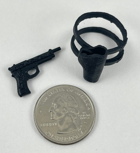 G.I. Joe Classified Shipwreck Pistol & Holster 1/12 Figure Custom ...