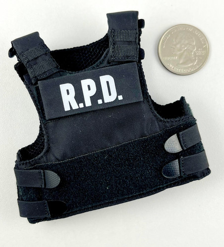 Damtoys Resident Evil Leon S Kennedy RPD Tactical Vest 1/6 Scale ...