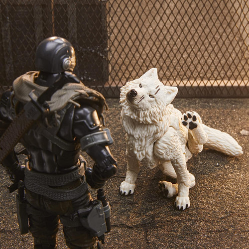 G.I. Joe Classified Timber White Wolf 1/12 Scale Animal Figure ...