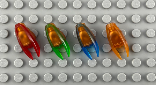 LEGO Ninjago Time Blade Set of 4, Retired Minifigure Weapon Part ...