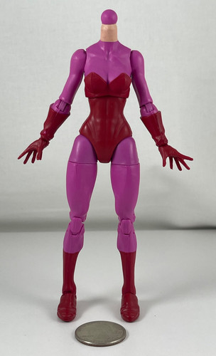 Marvel Legends Retro Scarlet Witch Female Body 1/12 Figure Custom ...