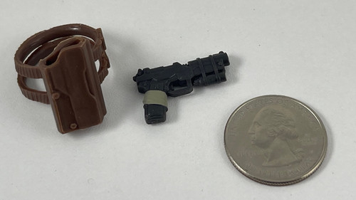 G.I. Joe Classified Outback Pistol & Holster 1/12 Scale Figure Custom ...