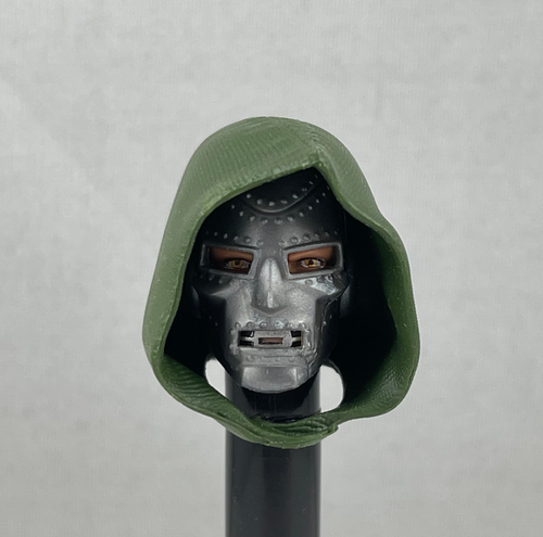 Marvel Legends Doctor Doom Villain Male Head 1/12 Figure Custom Fodder ...