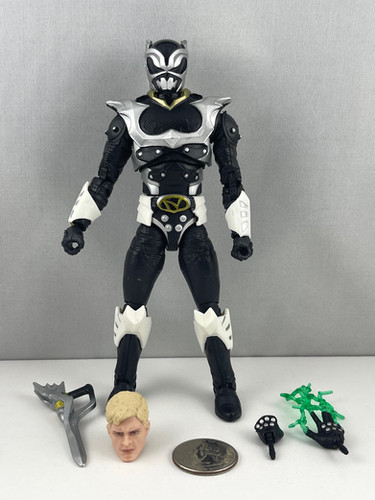 Power Rangers Lightning Collection Silver Psycho Ranger Villain Figure ...