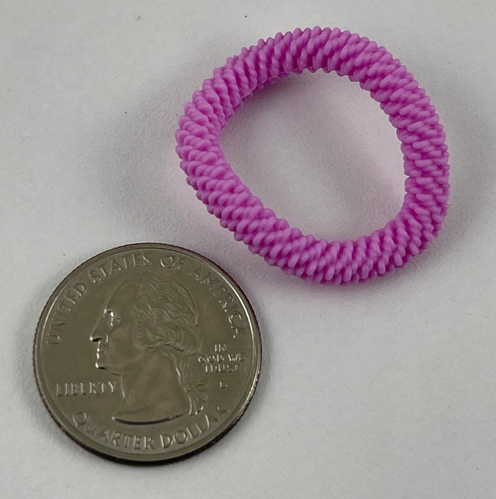 G.I. Joe Classified SDCC Chuckles Pink Lei Necklace 1/12 Scale Custom ...