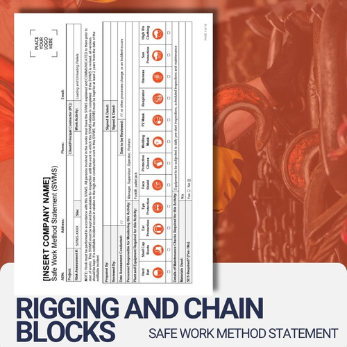 Rigging and Chain Blocks SWMS | Everything OHS