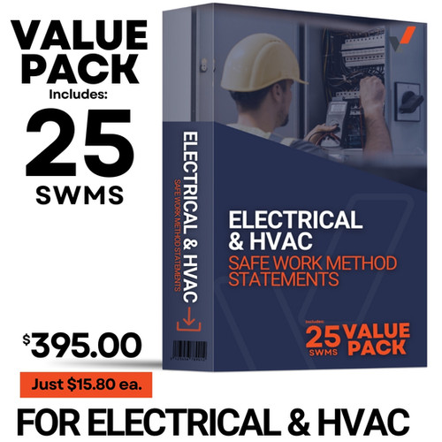 Electrical & HVAC Safe Work Method Statements (SWMS) Value Pack | Everything OHS