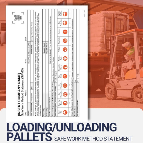 Loading and Unloading Pallets SWMS | Everything OHS