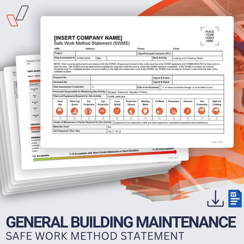 General Building Maintenance SWMS | Everything OHS