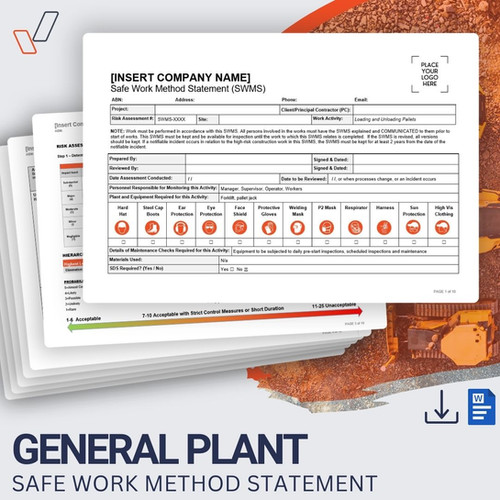 General Plant SWMS | Everything OHS