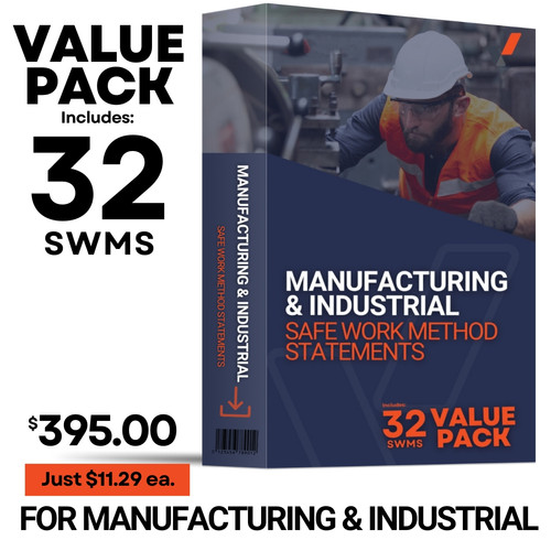 Manufacturing & Industrial Safe Work Method Statements (SWMS) Value ...