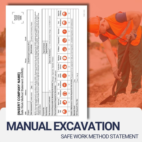 Manual Excavation SWMS | Everything OHS