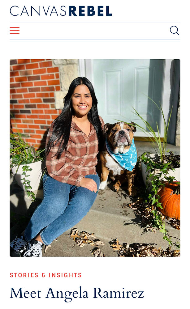 My Interview with CanvasRebel Magazine!