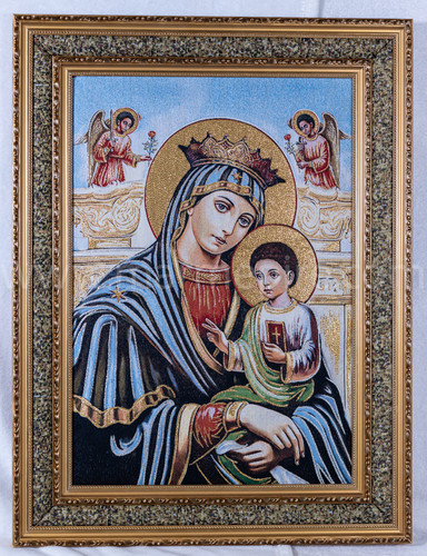 Large Virgin Mary Embroidery | MAR Empire