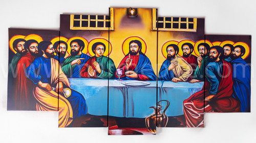Last Supper - 5 Pieces Wall Art | MAR Empire
