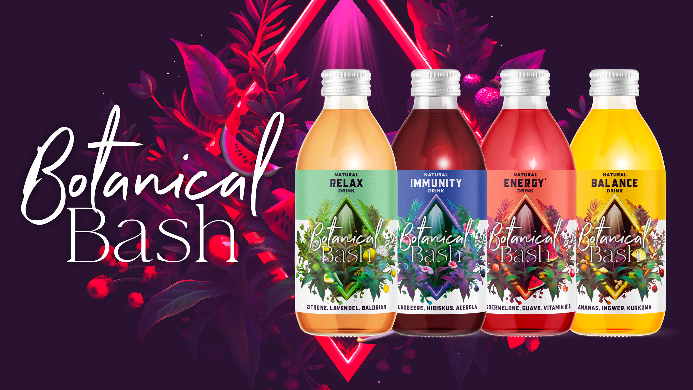 Home | Botanical Bash | Natural Drinks