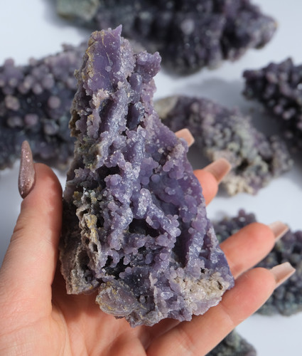 Grape agate cluster 1 | Wildflower Gems | Online Crystal Shop