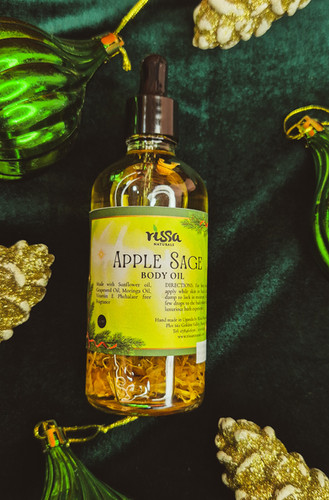 Apple Sage Body Oil | Rissa Naturals