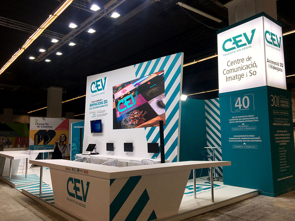 Cómo proyectar el montaje de un stand (y acertar)