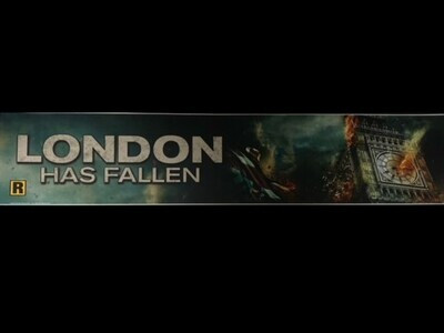 Mylar: London Has Fallen Size 25 In x 5 In Large | collectors-box.com