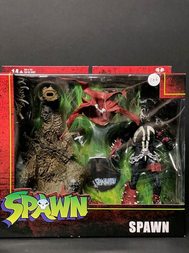Spawn Mcfarlane Toys Spawn's Universe Deluxe Spawn on Throne ...