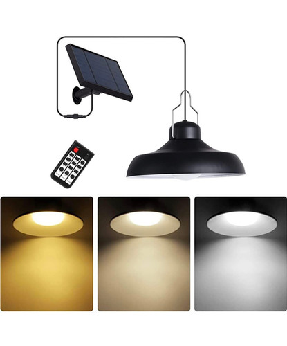 Interior Solar Light - Black | The Davidson Design