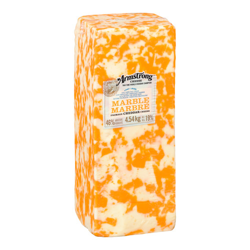 Armstrong Light Marble Cheddar 4.54Kg | Distributions Yukon
