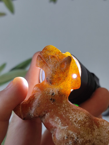 Ancient Nephrite Jade "Horse" - Neolithic Culture Ancient Artifact ...