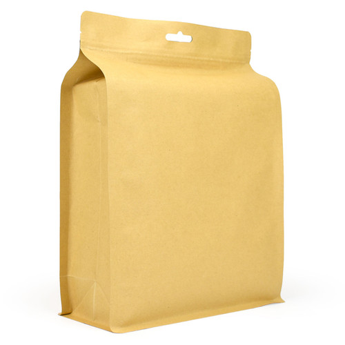 Stand-Up Premium Kraft Food Pouches - 150x230x60mm for Evergreen Goods