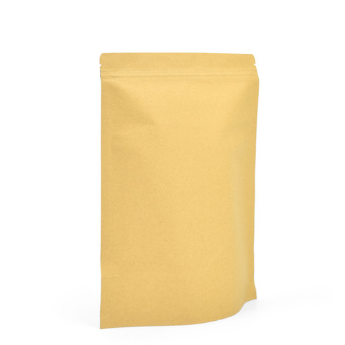 Standup Kraft Food Pouches, Zip Lock & Heat Seal -170x240x40mm