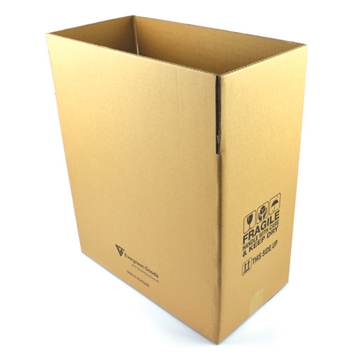 Double Layer 6-Bottle Wine Glass Shipping Box by Evergreen Goods